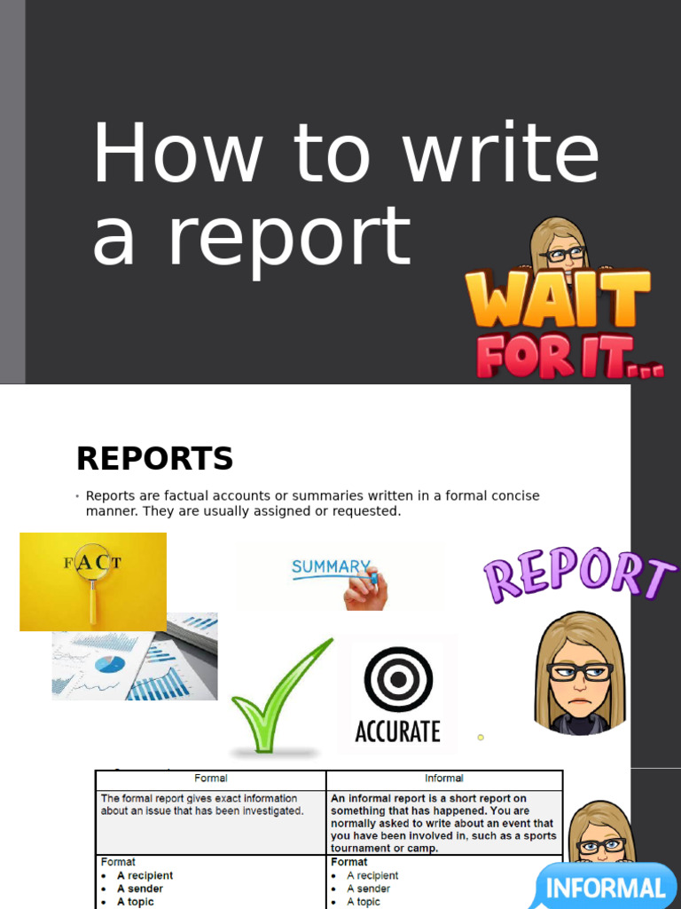 Writing Effective Reports: A Guide | PDF