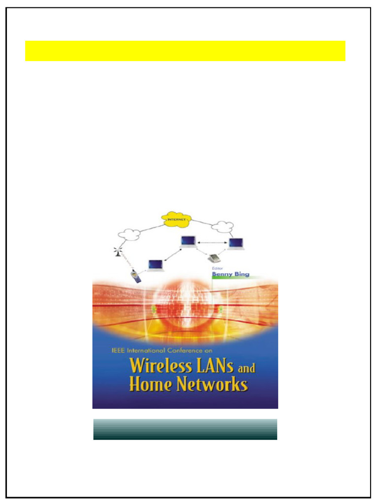 Wireless LANs 1st Edition Benny Bing PDF Version | PDF | Ieee 802.11 ...