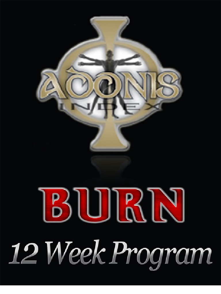 Adonis Burn Workout 2.0 | PDF | Individual Sports | Athletic Sports