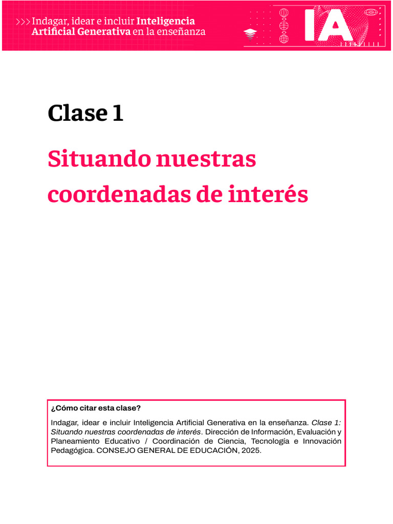 Curso IAG - Clase 1 | PDF | Inteligencia artificial | Inteligencia (IA) y semántica