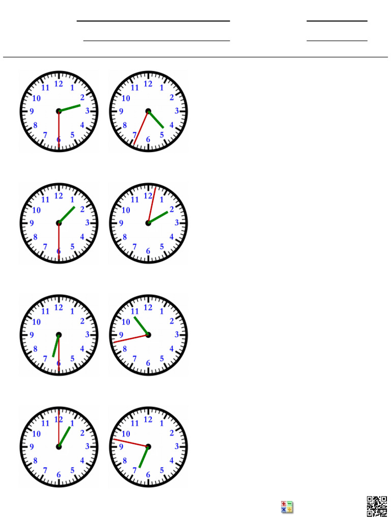 Elapsed Time Clocks | PDF