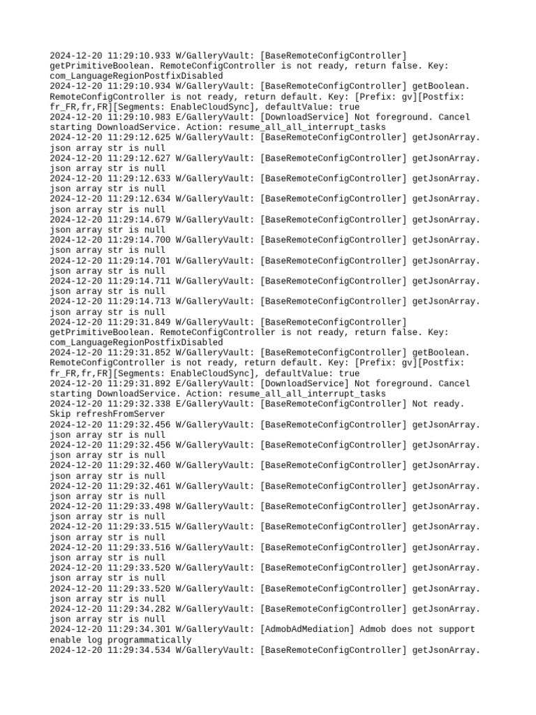 Log | PDF | Java (Programming Language) | Computing