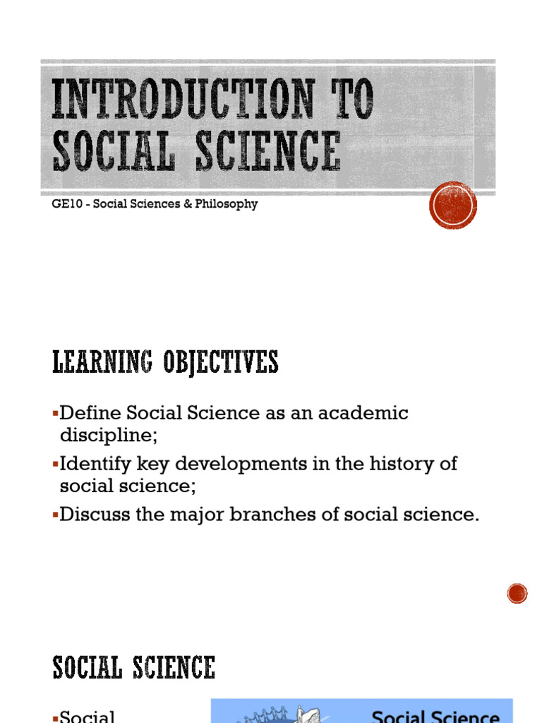 Overview of Social Science Disciplines | PDF | Social Sciences | Science