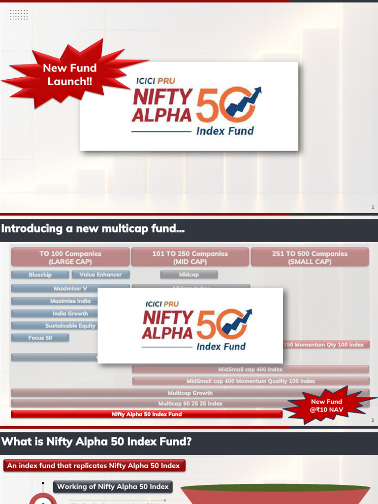 Nifty Alpha 50 Index Fund Overview | PDF | Index Fund | Stock Market