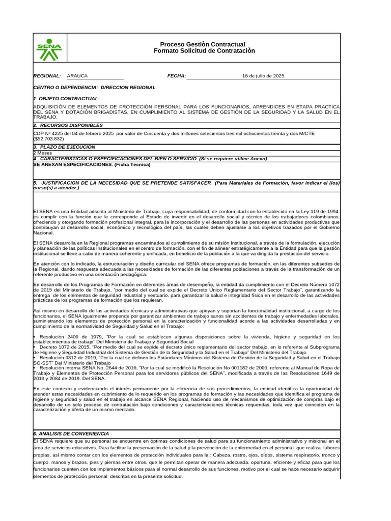 Solicitud Caretas Soldadura y Epps | PDF