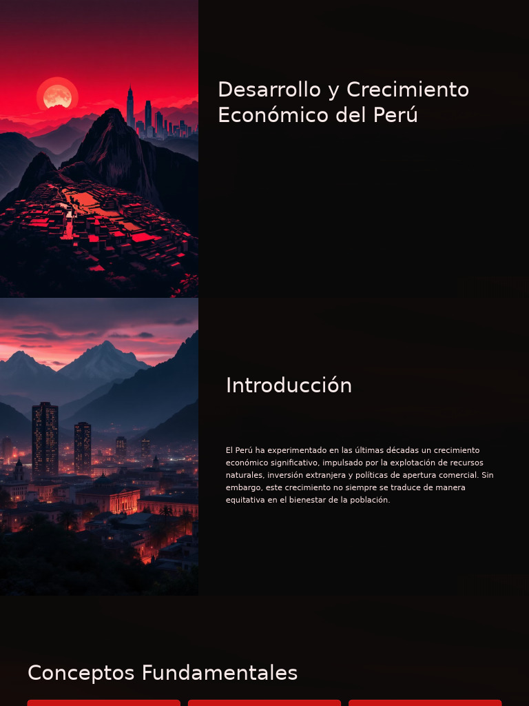Desarrollo y Crecimiento Economico Del Peru | PDF | Producto Interno ...