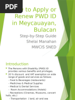 Quezon City PWD ID Application Guide | PDF | Identity Document | Government
