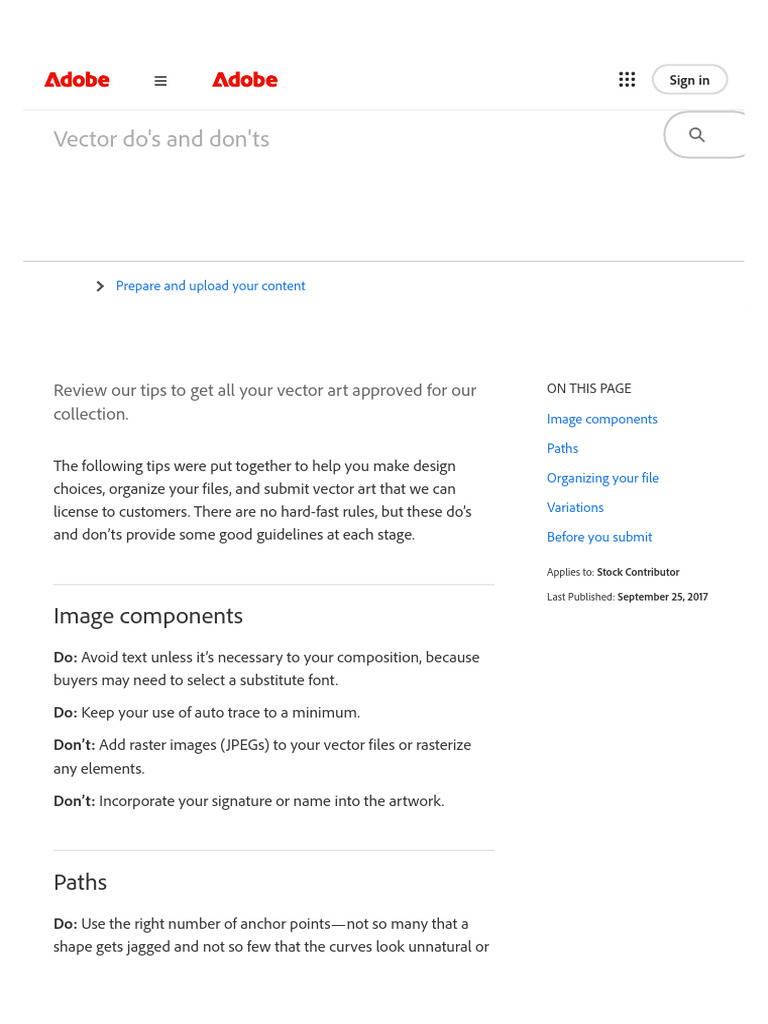 Vector Art Submission Guidelines | PDF | Computer Graphics | Graphics