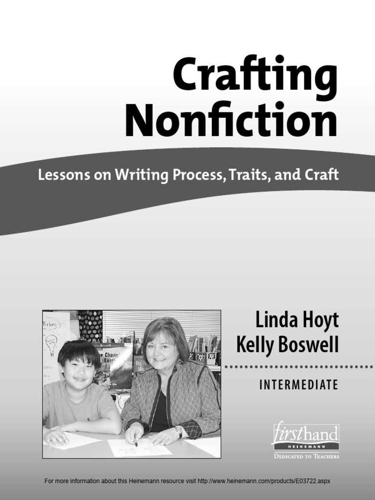Nonfiction Writing Lessons for Teachers | PDF | Verb | Grammar