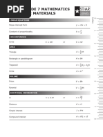 Staar 4 Math Reference Materials | PDF