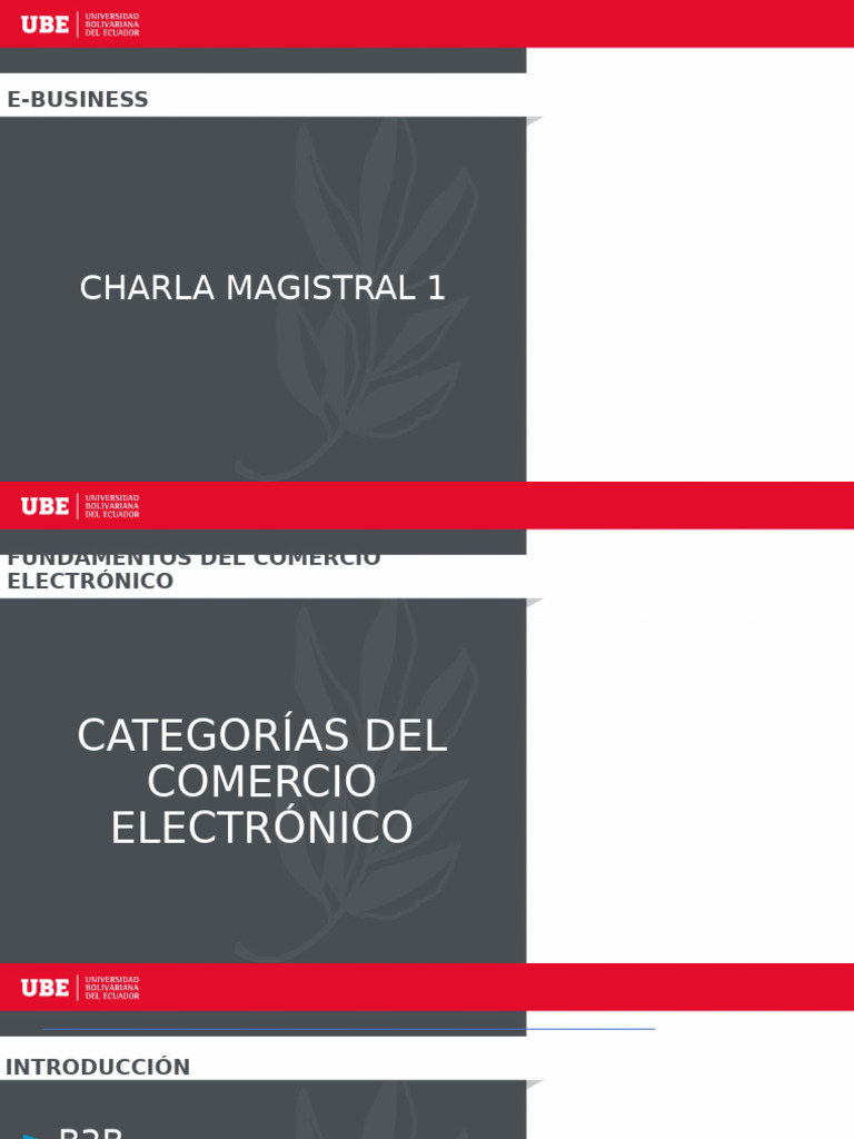 Formato Charla Magistral #1 | PDF