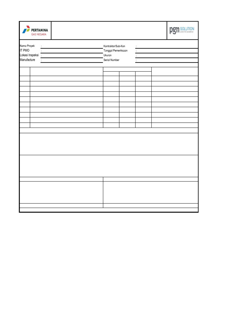 Form Checklist Power Tools - Bor Tangan | PDF