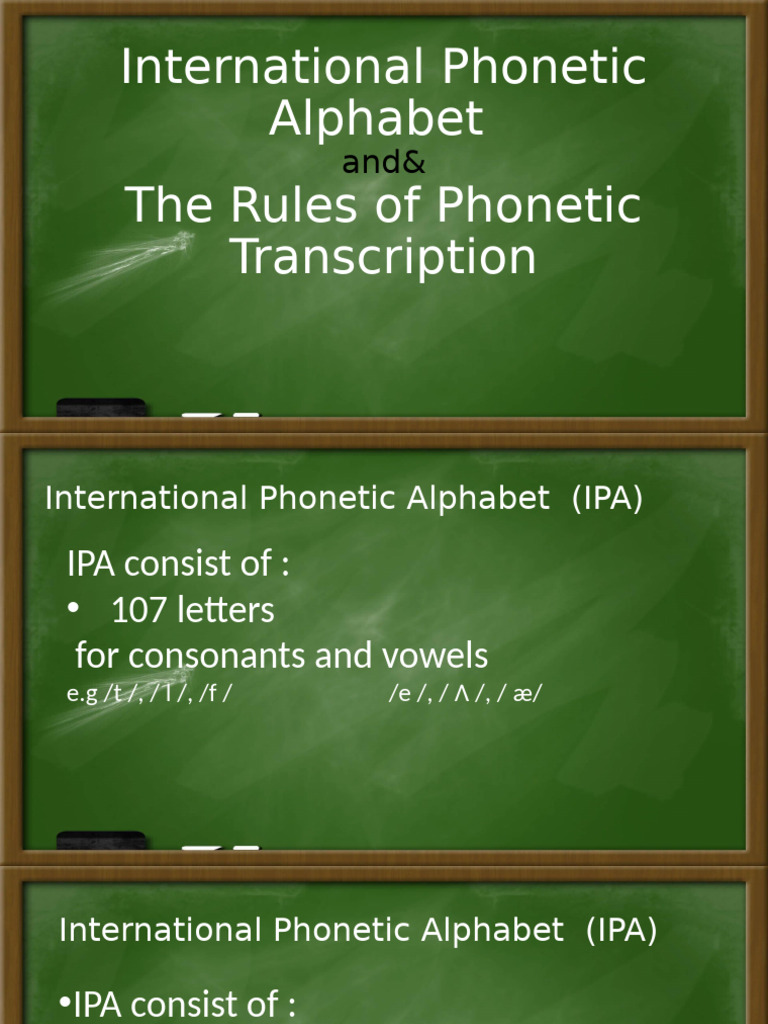 Understanding the International Phonetic Alphabet | PDF | Alphabet ...