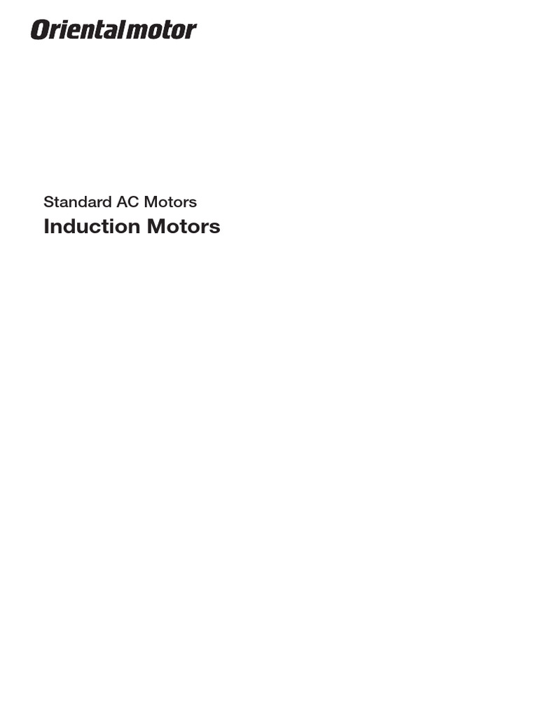 Induction Motors | PDF | Alternating Current | Electric Motor
