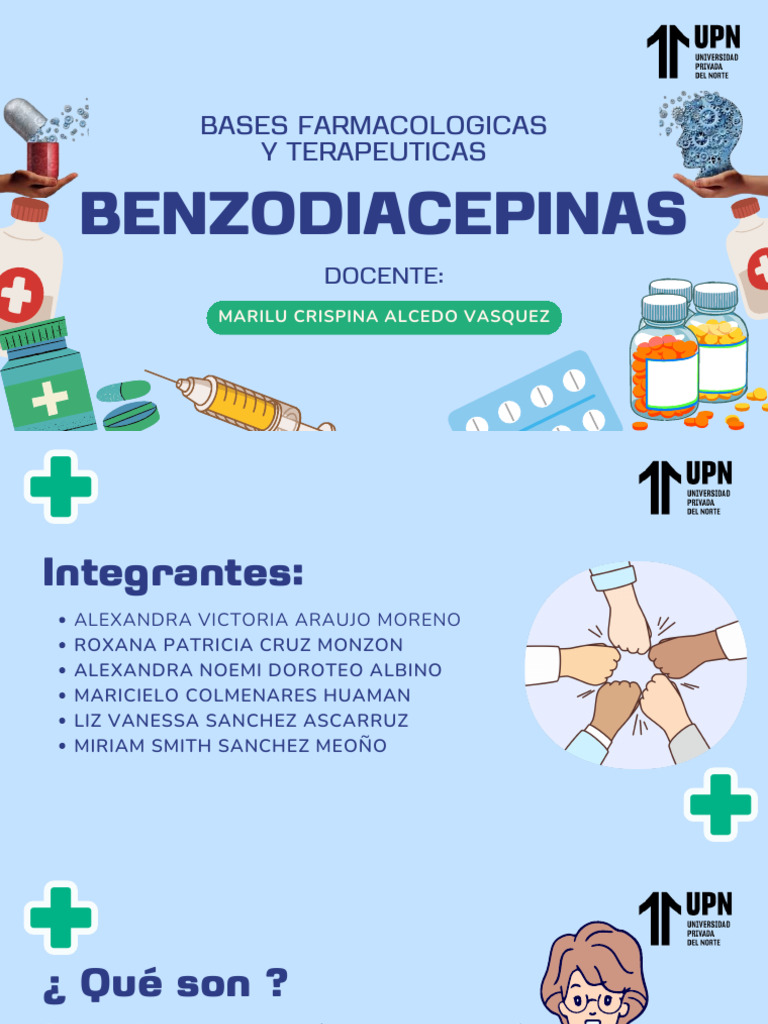 Benzodi Ace Pin As | PDF | Benzodiazepinas | Trastorno depresivo mayor