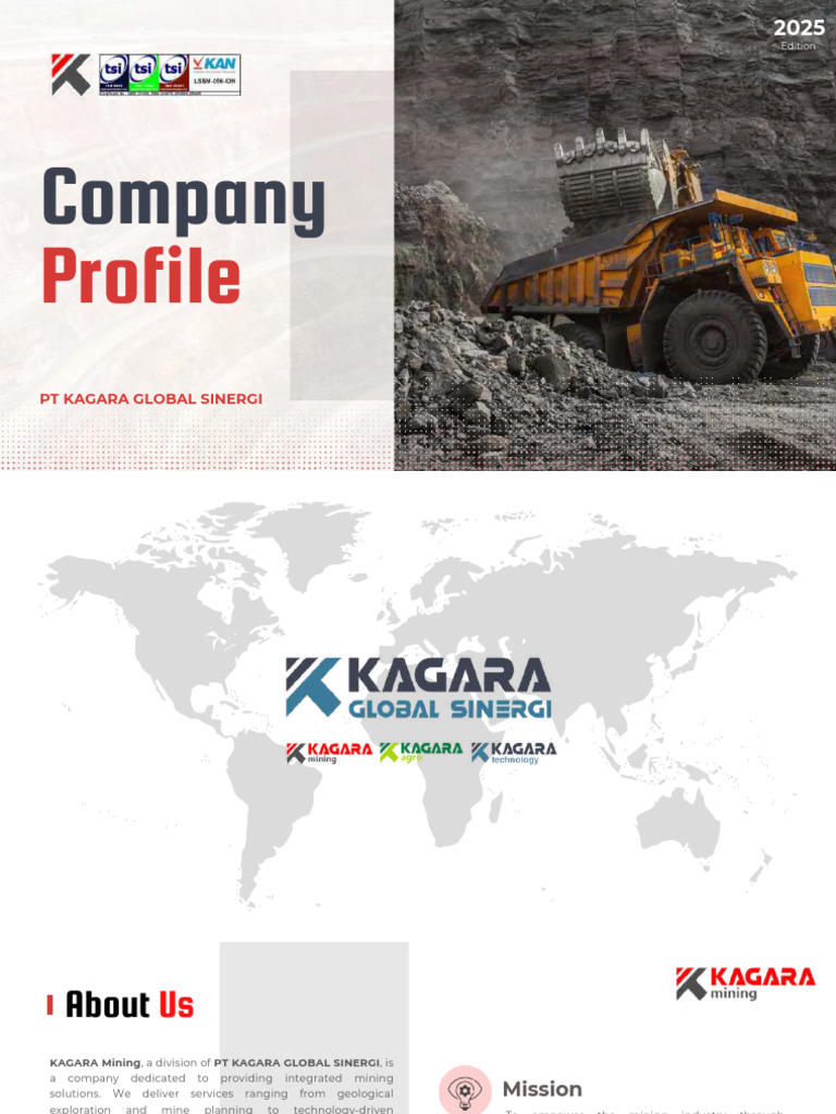 Company Profile Kagara Mining - Edisi 2025 | PDF | Geotechnical ...