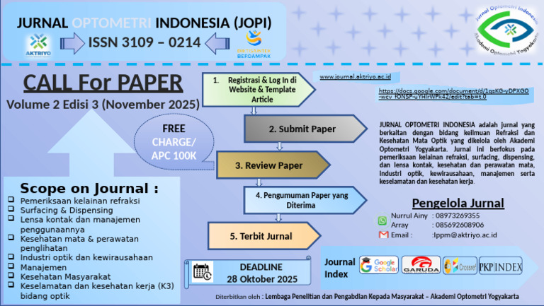 Flyer - Pamflet Call For Paper Jurnal JOPI Versi 1 | PDF