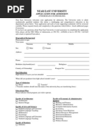 NCU Undergraduate Admissions Application | PDF | Qualifications ...
