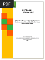 Contoh Proposal Kegiatan Seminar Pendidikan | PDF