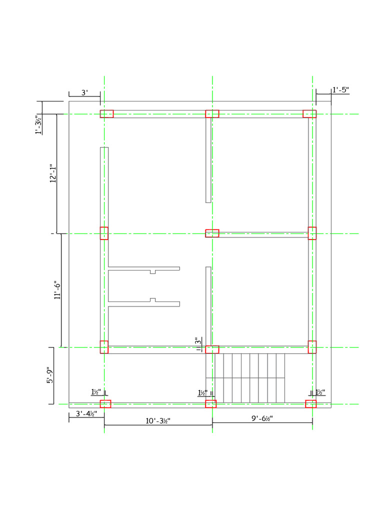 Column Centerline 1 | PDF