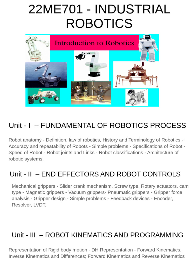 Industrial Robotics Fundamentals Guide | PDF | Robotics | Robot