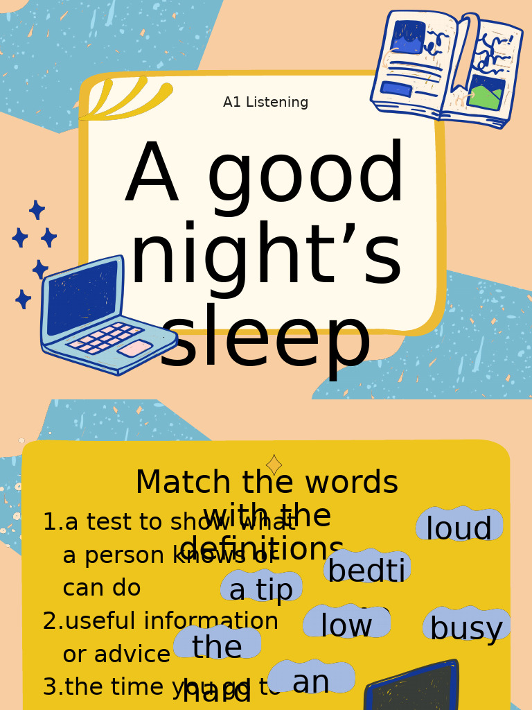 A Good Night's Sleep | PDF
