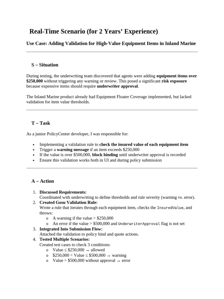 Inland Marine High Value Equipment Items | PDF | Unit Testing ...
