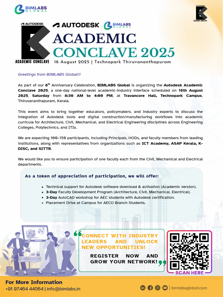 Autodesk Academic Conclave 2025 Event | PDF