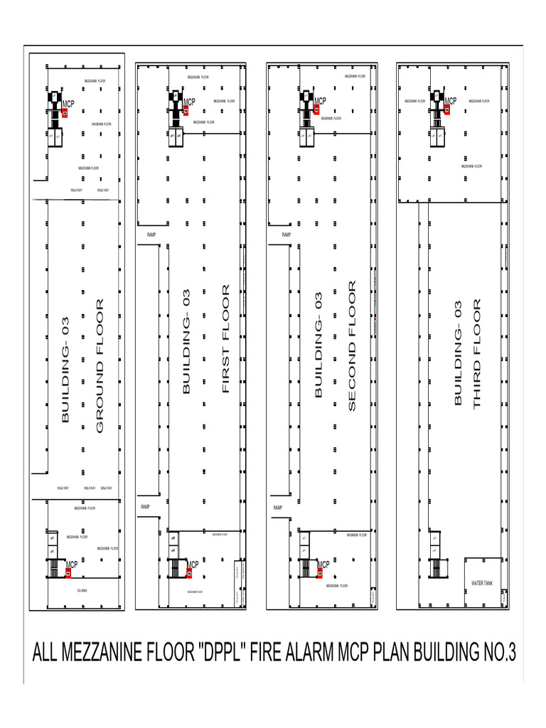 Building 03 Fire Alarm MCP Plan | PDF | Floors | Pedestrian Infrastructure