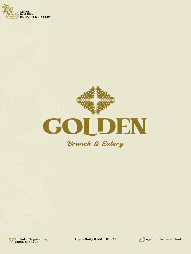 Golden Brunch & Eatery Menu Overview | PDF | French Fries | Sauce