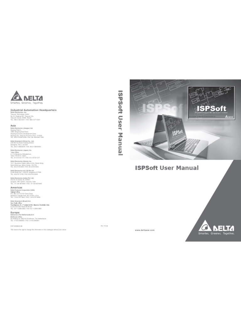 Delta Electronics Global Offices and ISPSoft Manual | PDF | Variable ...