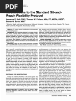 19 Mcgills Torso Muscular Endurance Test Battery Protocol | PDF ...