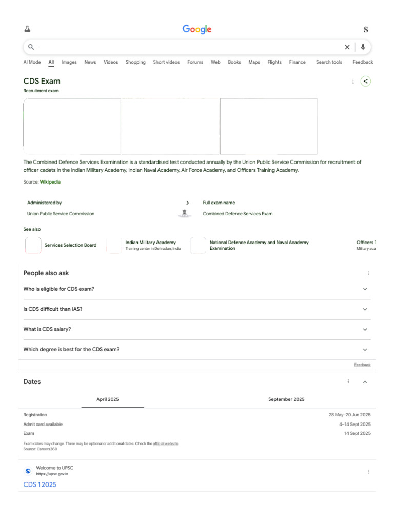 Cds Exam - Google Search | PDF