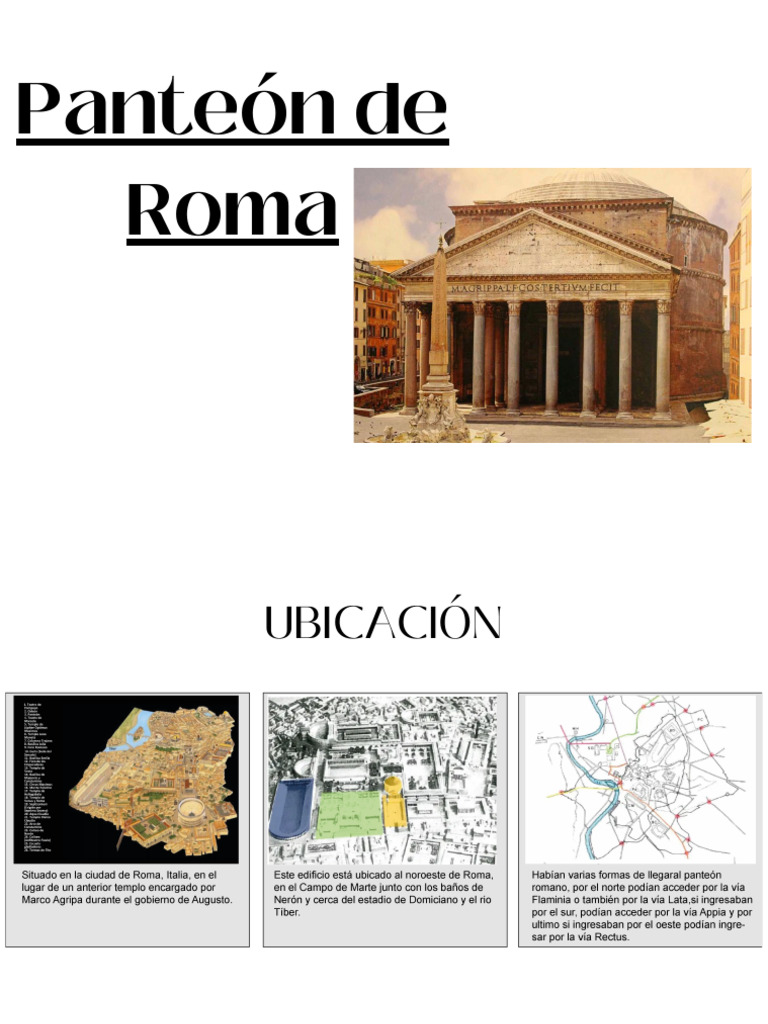 Panteón de Roma | PDF