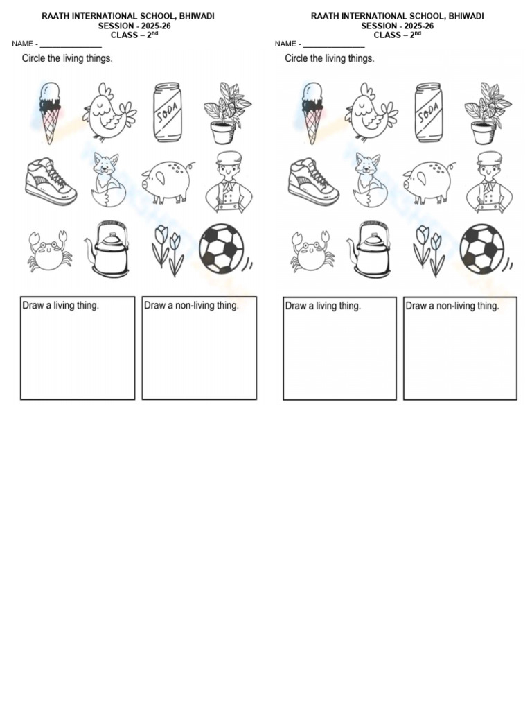 EVS Worksheet | PDF