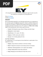 EY History | PDF | Business | Financial Services