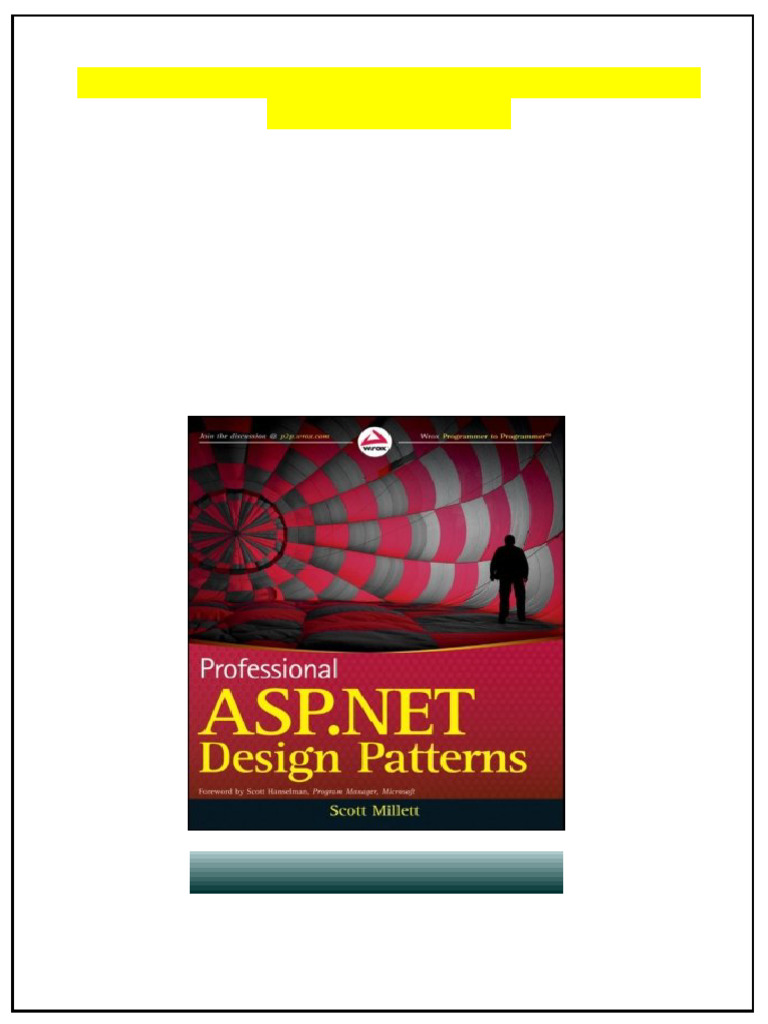 Professional ASP NET Design Patterns Scott Millett Available Full ...