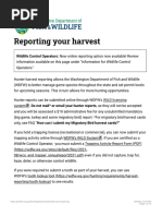 Washington State Catch Record Card Guide | PDF | Fish | Fishing Industry