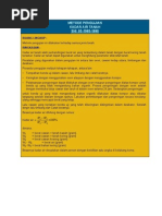 SNI 1965 2019 Pengujian Kadar Air Tanah Dan Batuan | PDF