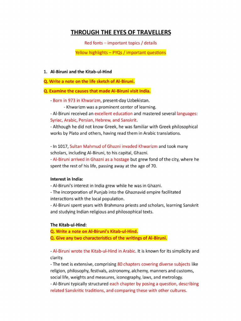 CH - 5 Class 12th History | PDF