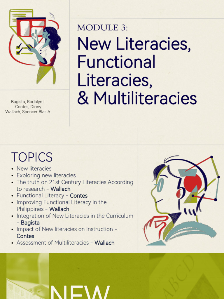 New Literacies and Functional Literacy Insights | PDF | Literacy ...