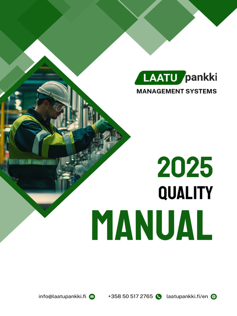 Quality Manual Manual | PDF | Quality Management | Quality Management ...