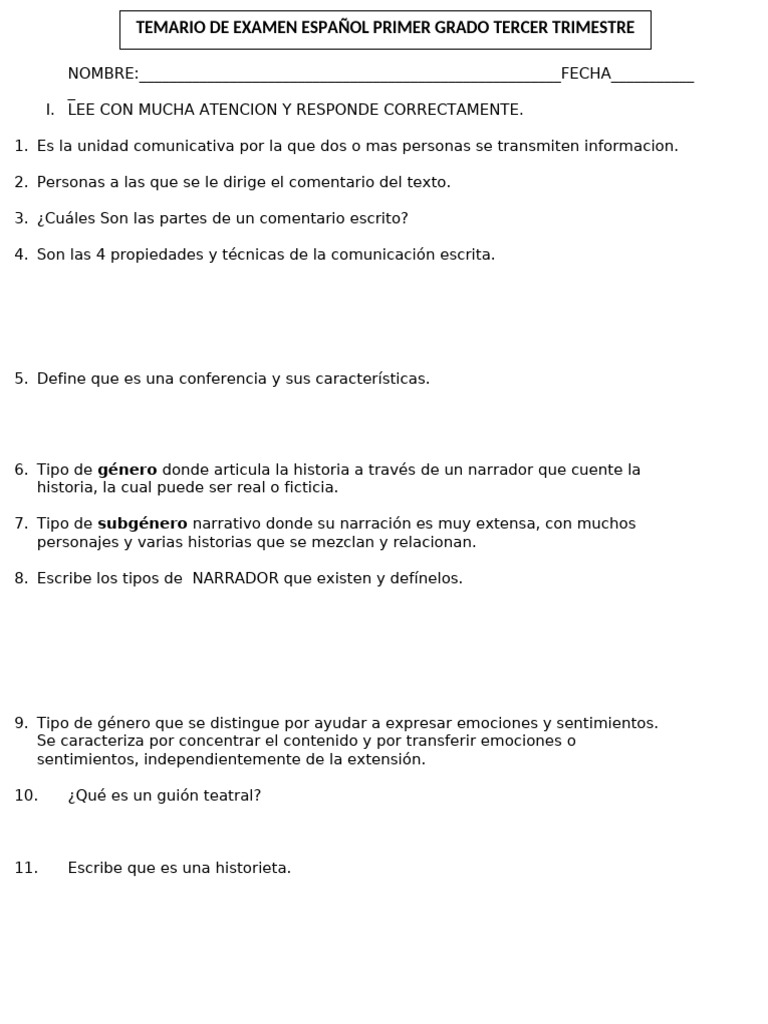 Temarios de Examen Tercer Trimestre 1o B | PDF | Legislador | Democracia