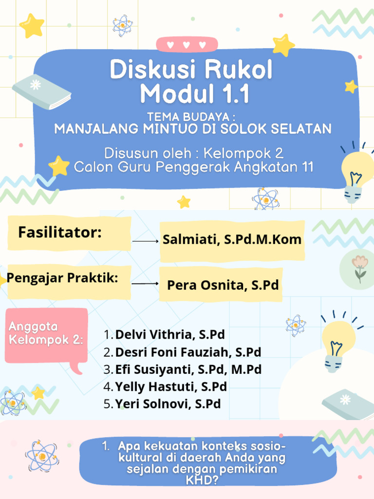 Hasil Presentasi Kelompok 2 Modul 1.1 | PDF
