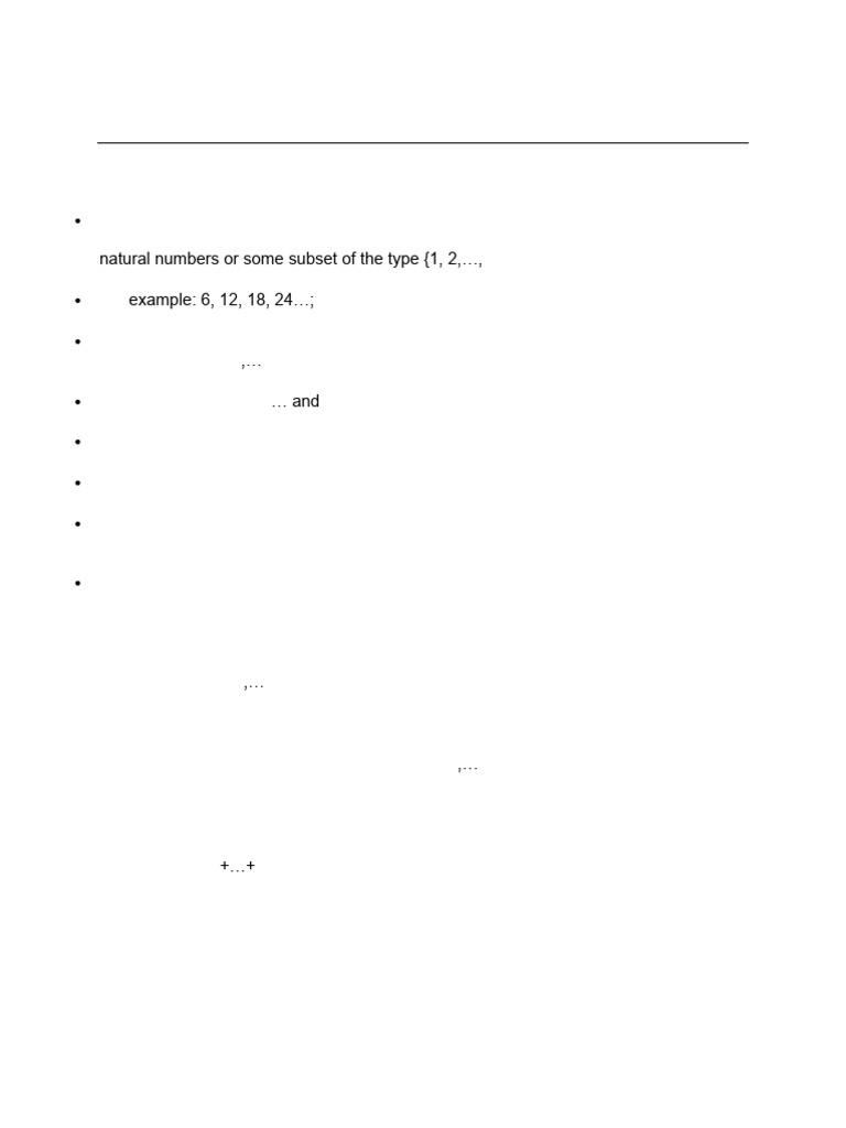 Understanding Sequences and Series | PDF | Sequence | Numbers