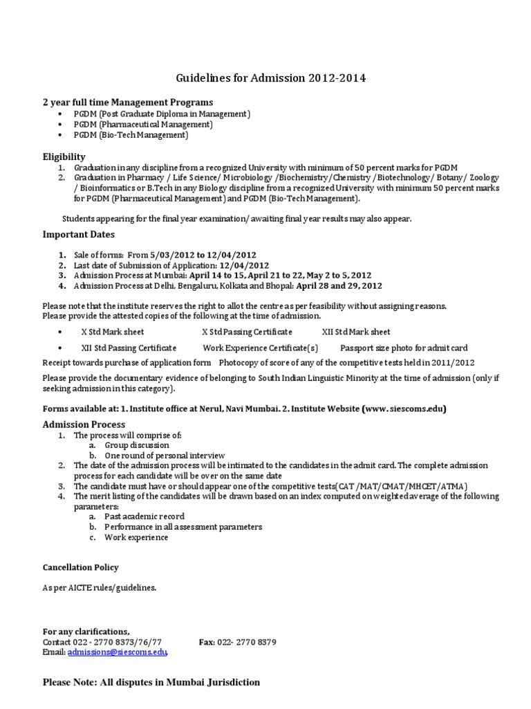 Application Form Sies | PDF | University And College Admission ...