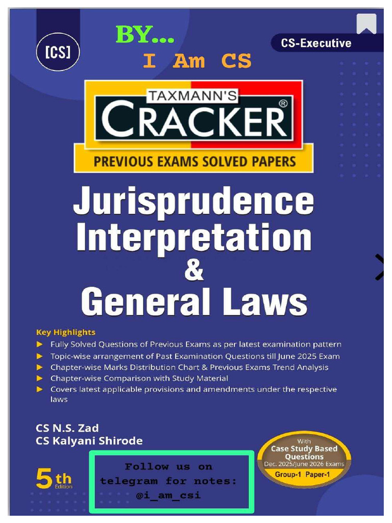 JIGL Scanner Taxmann 5th Edition 2025 | PDF