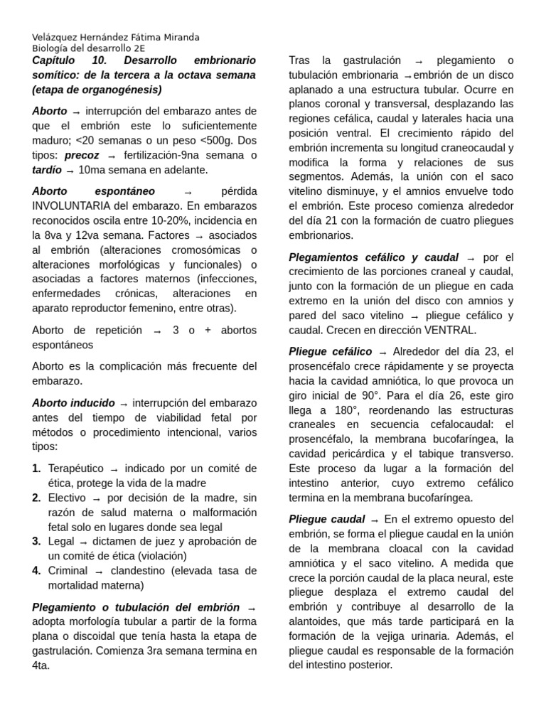Capítulo 10. | PDF | Embrión | Fertilidad