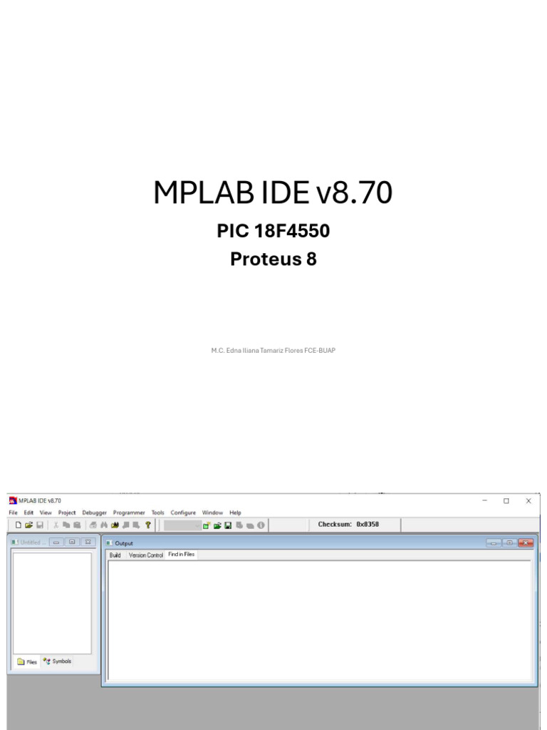 Guia Rapida - Mplab y Proteus | PDF | Microcontrolador | Programación de computadoras