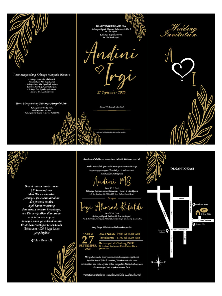 Undangan Teh Dini PDF | PDF